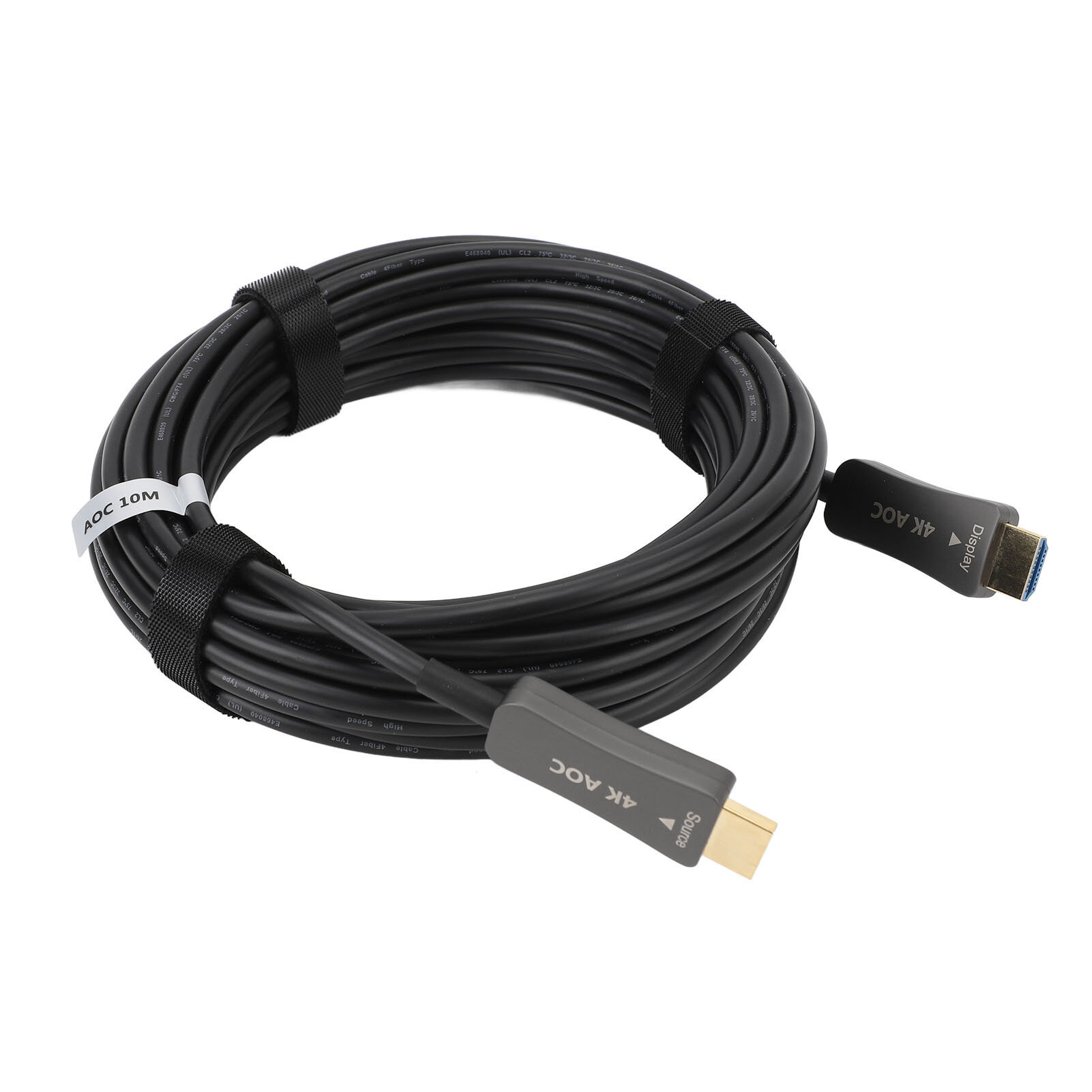 Оптический кабель HDMI 18 Гбит/с 4K 60 Гц, 30 м: для VR, ТВ и ПК