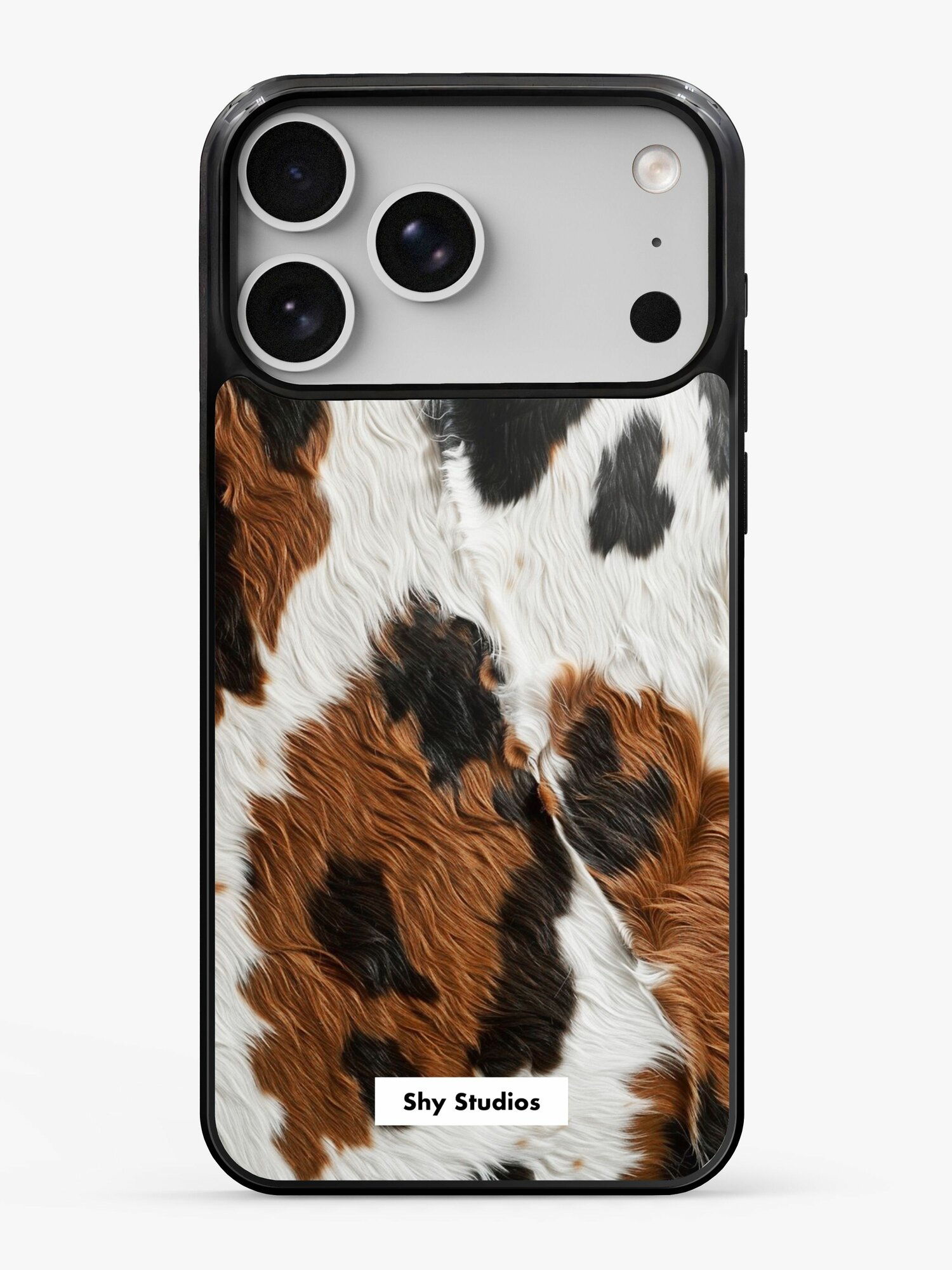 Чехол на iPhone 17 Pro от Shy Studios - Cow Calico