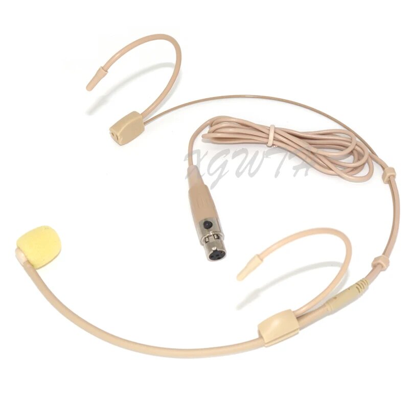 Кардиоидный конденсаторный гарнитурный микрофон для Sennheiser Shure AKG Samson MiPro Audio Technica For Shure 4 Pin