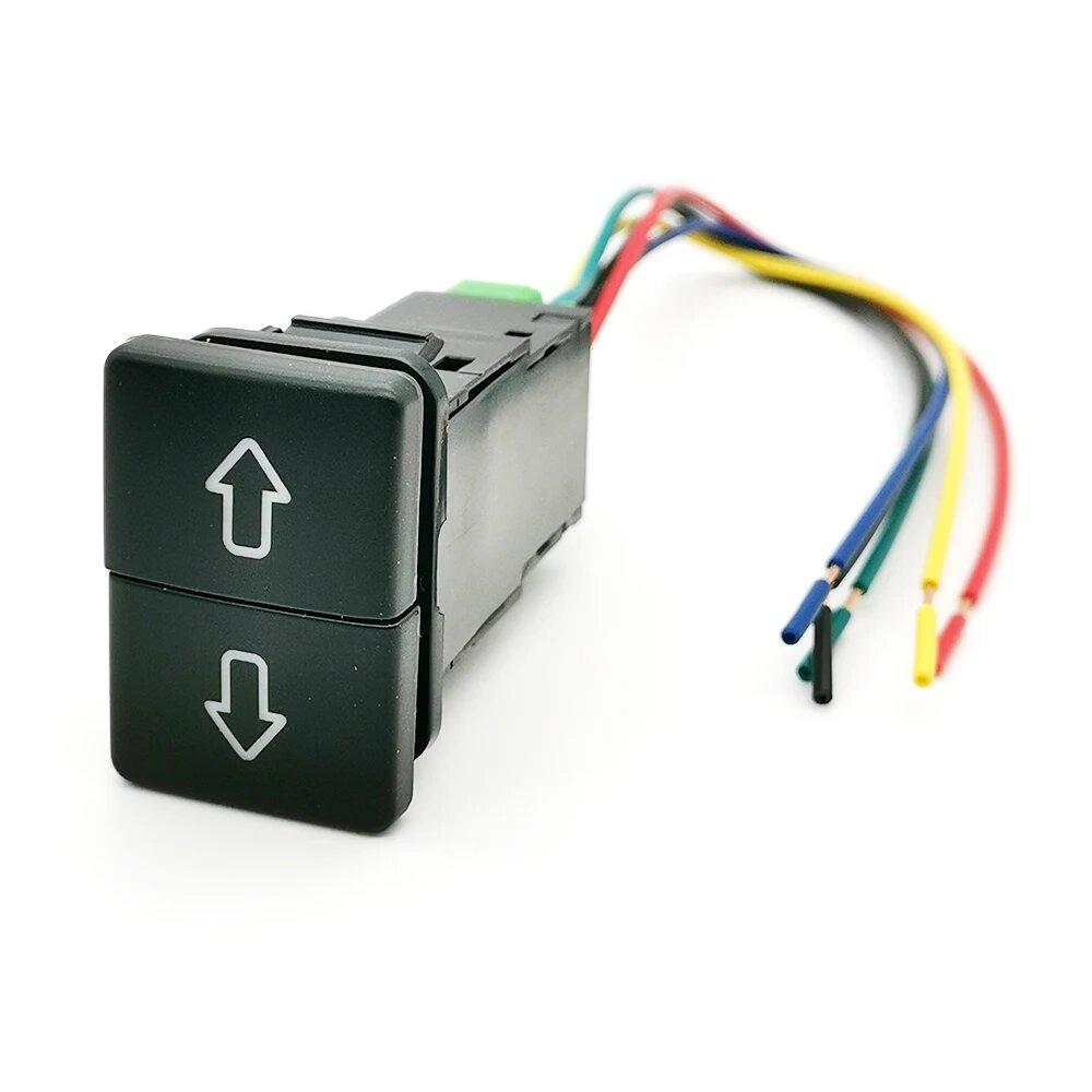 1 шт. двойной переключатель светодиодных противотуманных фар, радар, кнопка Up and down No-Fixed