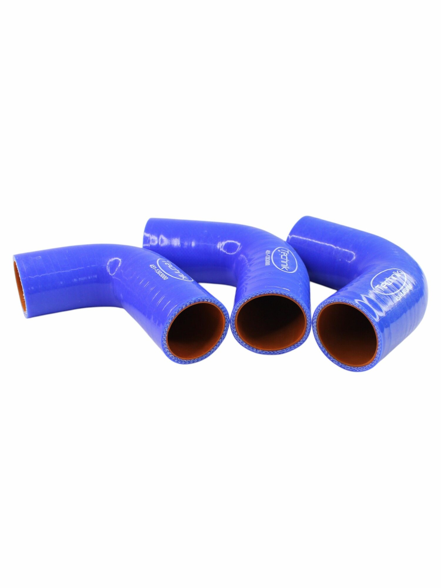 Патрубки радиатора УАЗ-451,469 дв. УМЗ-417 (90л/с) (3 шт.) силикон Китай