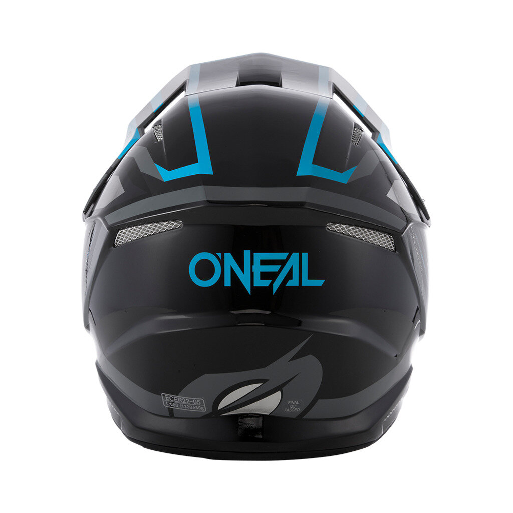 Мотошлем кроссовый O'NEAL 3Series VISION, синий/черный, размер M