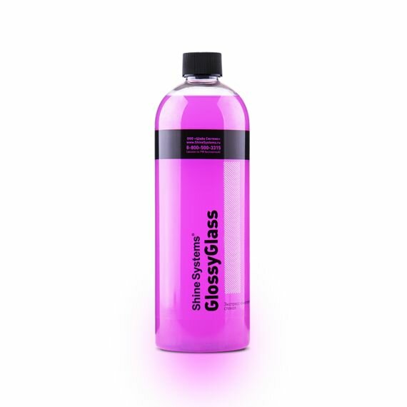 Экспресс очиститель стекол Shine Systems GlossyGlass, 750 мл