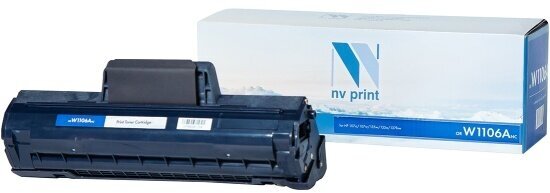 Тонер-картридж совместимый NV Print NVP NV-W1106A (без чипа) ( без гарантии) для HP 107a/107w/135w/135a/137fnw (1000k)