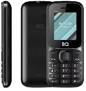 Мобильный телефон BQ 1848 Step+ Black (без СЗУ в комплекте)
