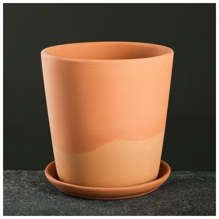 Горшок цветочный Терра №3 1,5 л, терракот