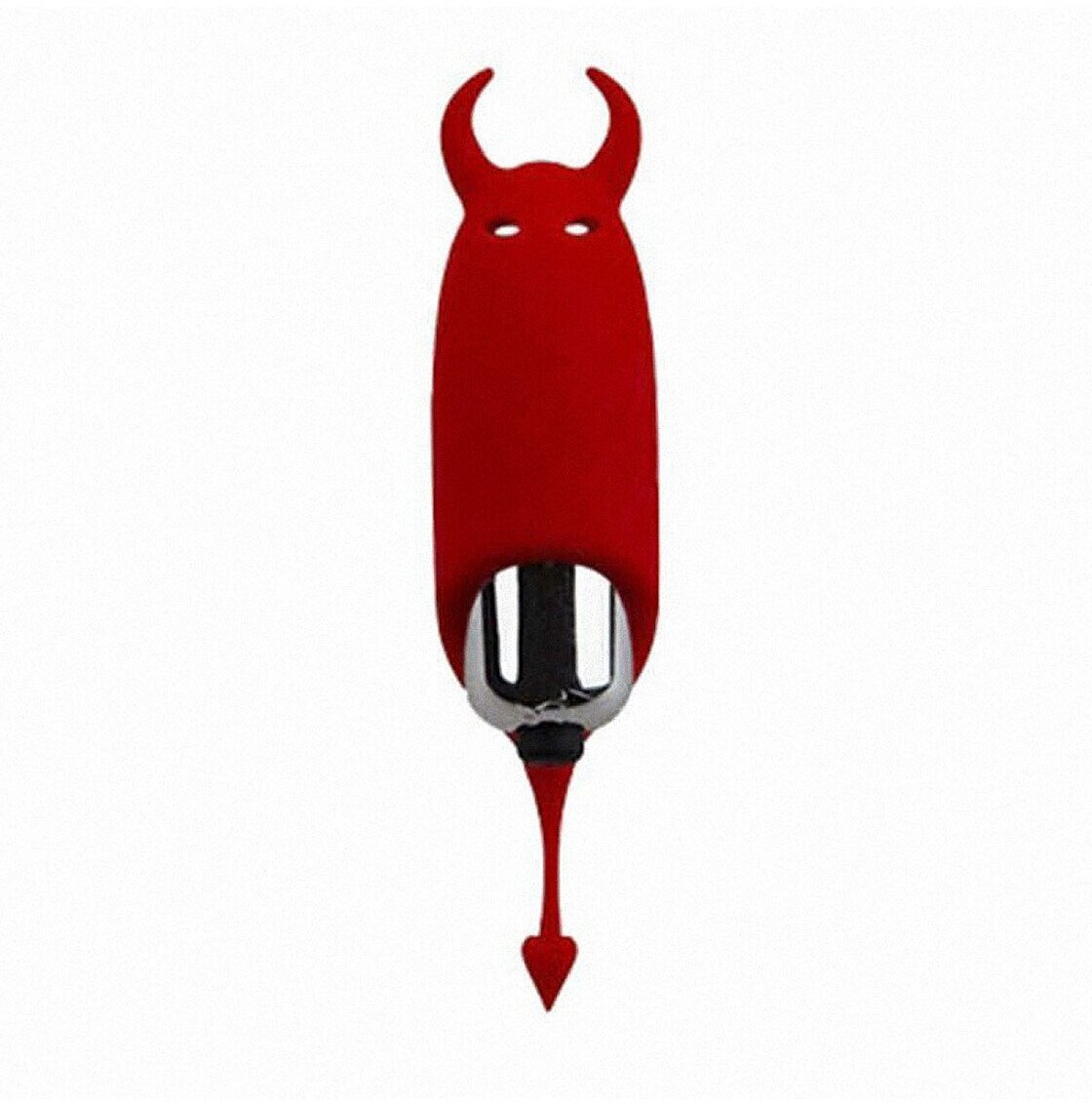 Вибростимулятор Adrien Lastic Mini Vibrator Devol, силикон, красный