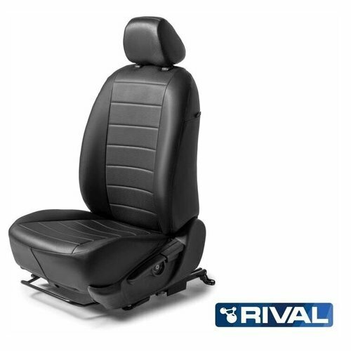 Авточехлы (задняя спинка 40/60, рисунок Строчка) Rival SC47051