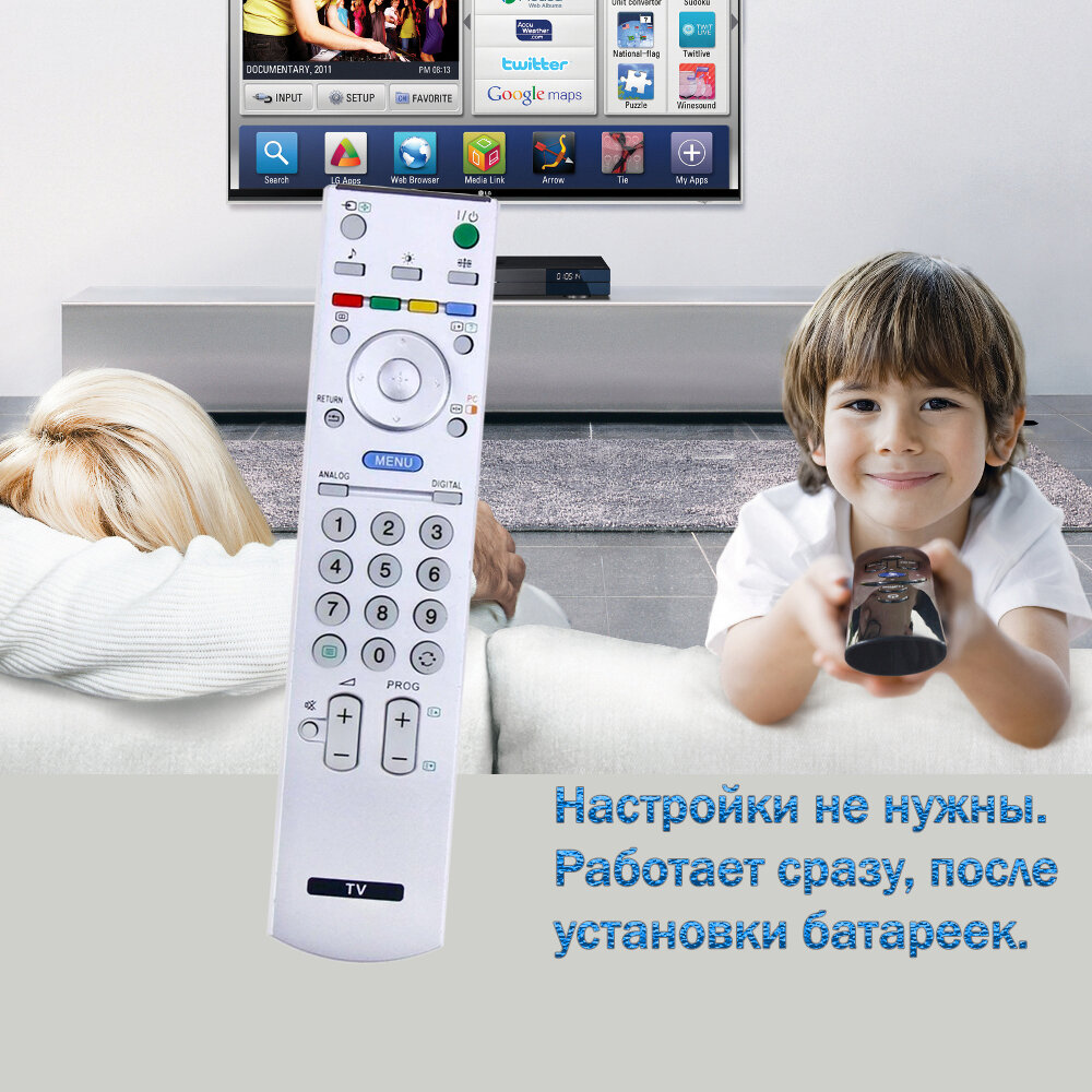 Пульт для телевизора Sony RM-ED007