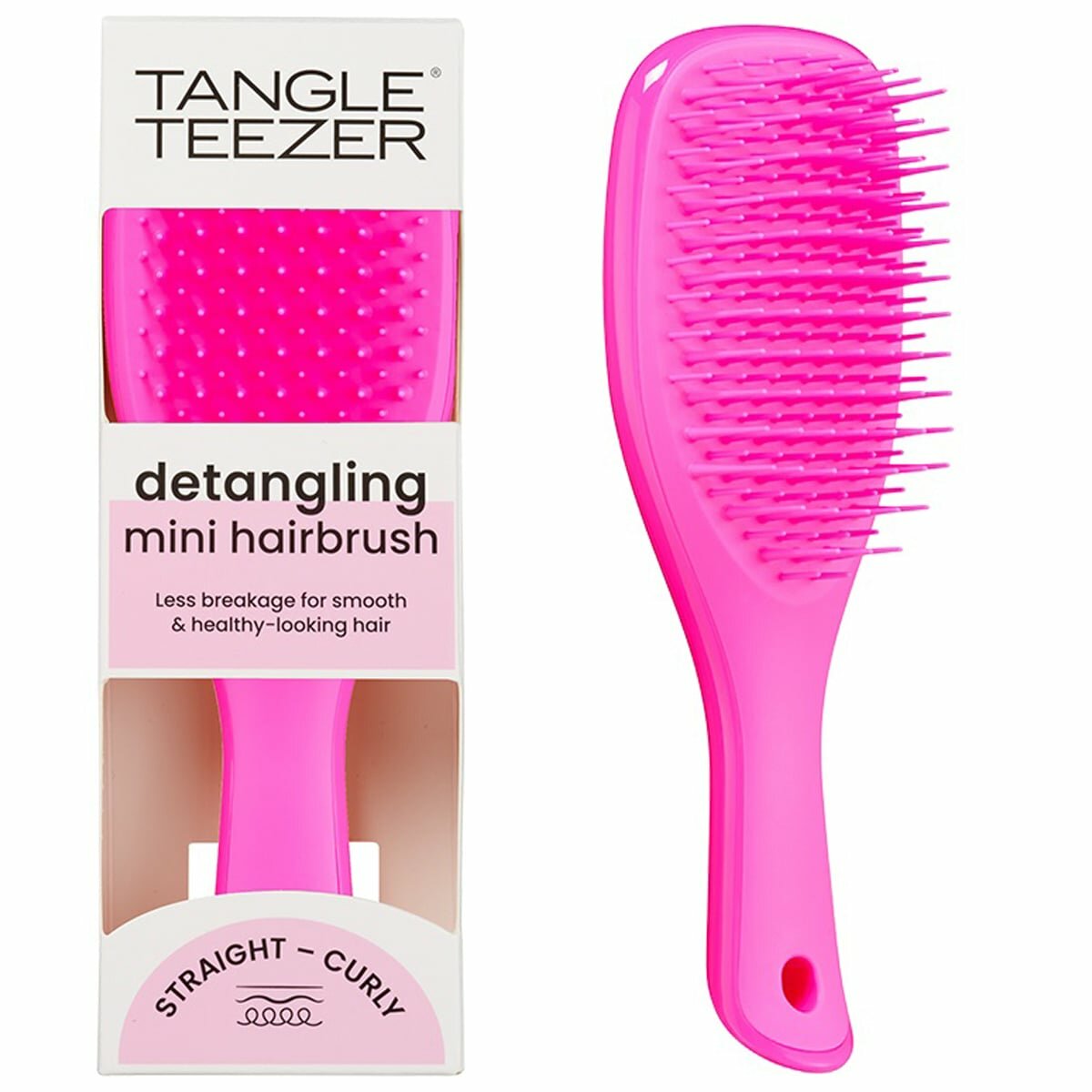Расческа Tangle Teezer The Ultimate (Wet) Detangler Mini Runway Pink