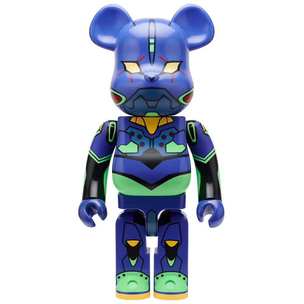 Фигура Bearbrick Medicom Toy Evangelion Eva 01 New Paint 1000%