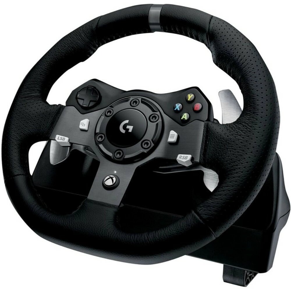 Руль Logitech G920 Driving Force + педали Чёрный