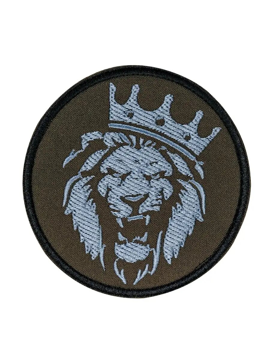 Шеврон на липучке Лев