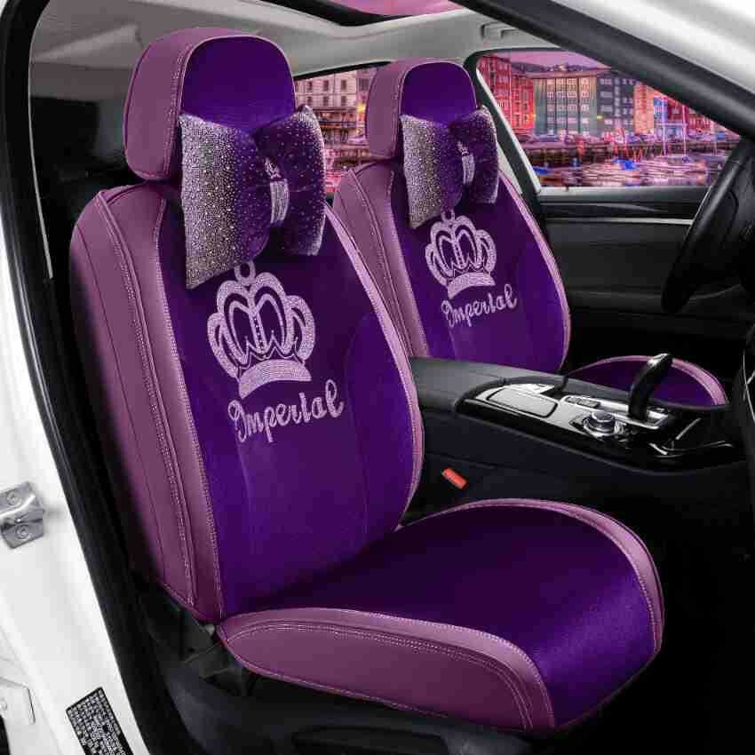 Чехол автокресла Xin shenxiang Crown Design Four Seasons, 5 мест, фиолетовый