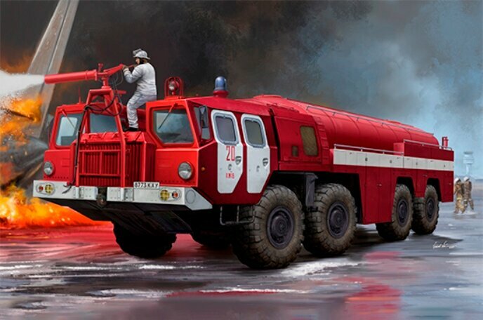 01074 Trumpeter Аэродромный пожарный автомобиль АА-60 (7310) 1/35