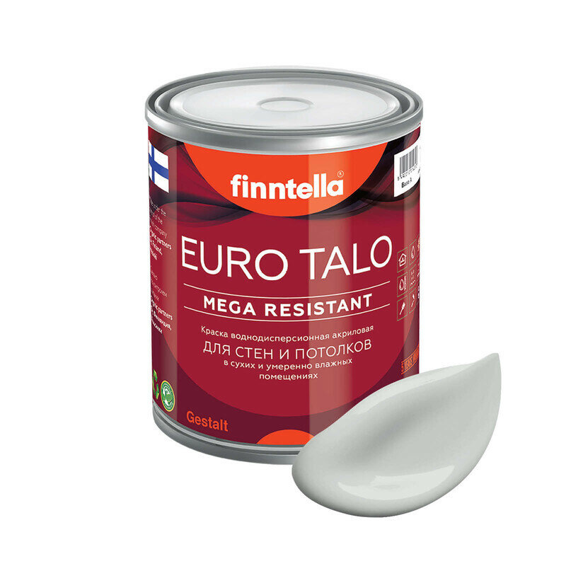 Краска EURO TALO, цвет TUHKA, 0,9л