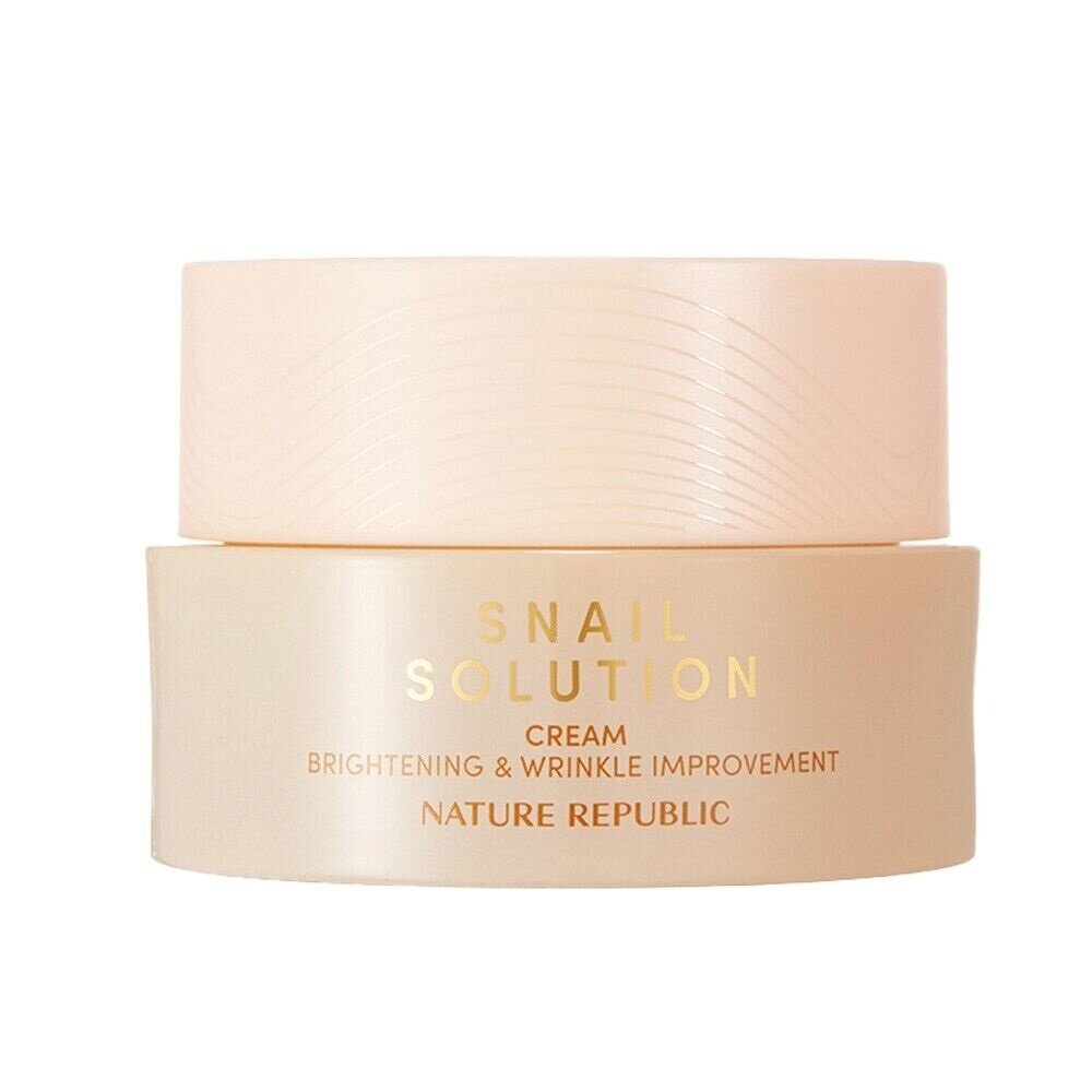 Крем для лица с муцином улитки NATURE REPUBLIC Snail Solution cream