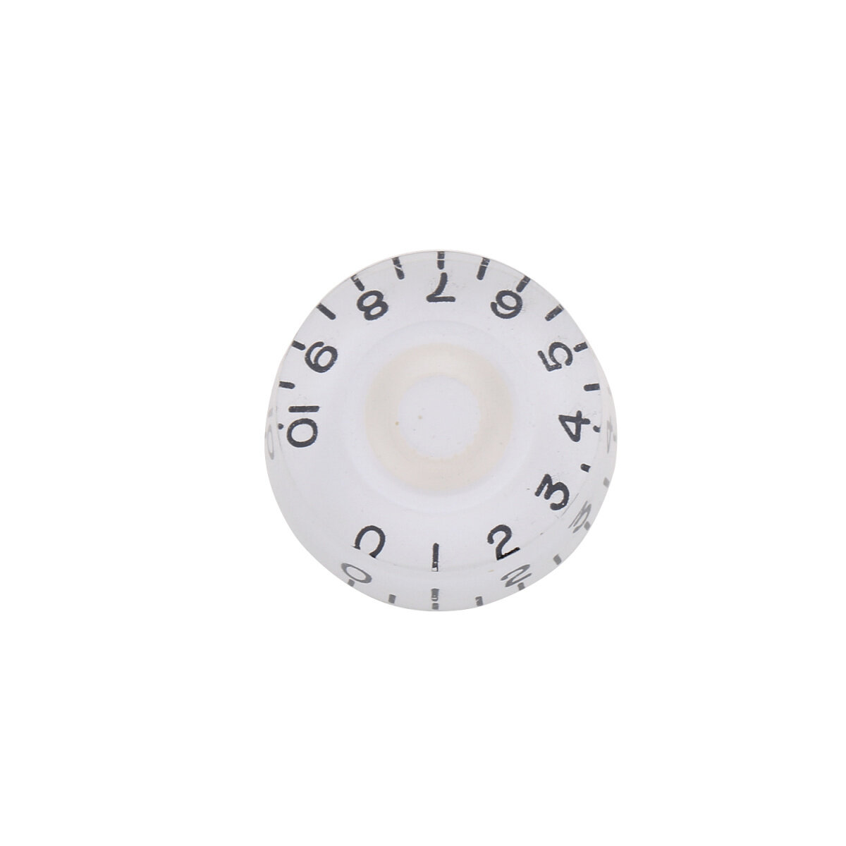 Ручка потенциометра Musiclily MX1561WH, Speed Style, дюймовая, белая