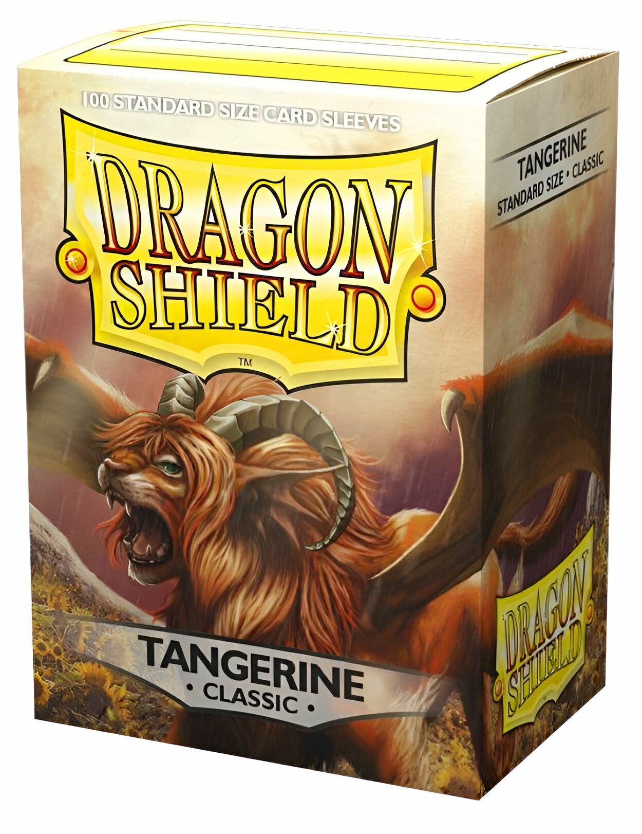 Протекторы карт Dragon Shield "Tangerine Classic", для любых ККИ, 100 штук