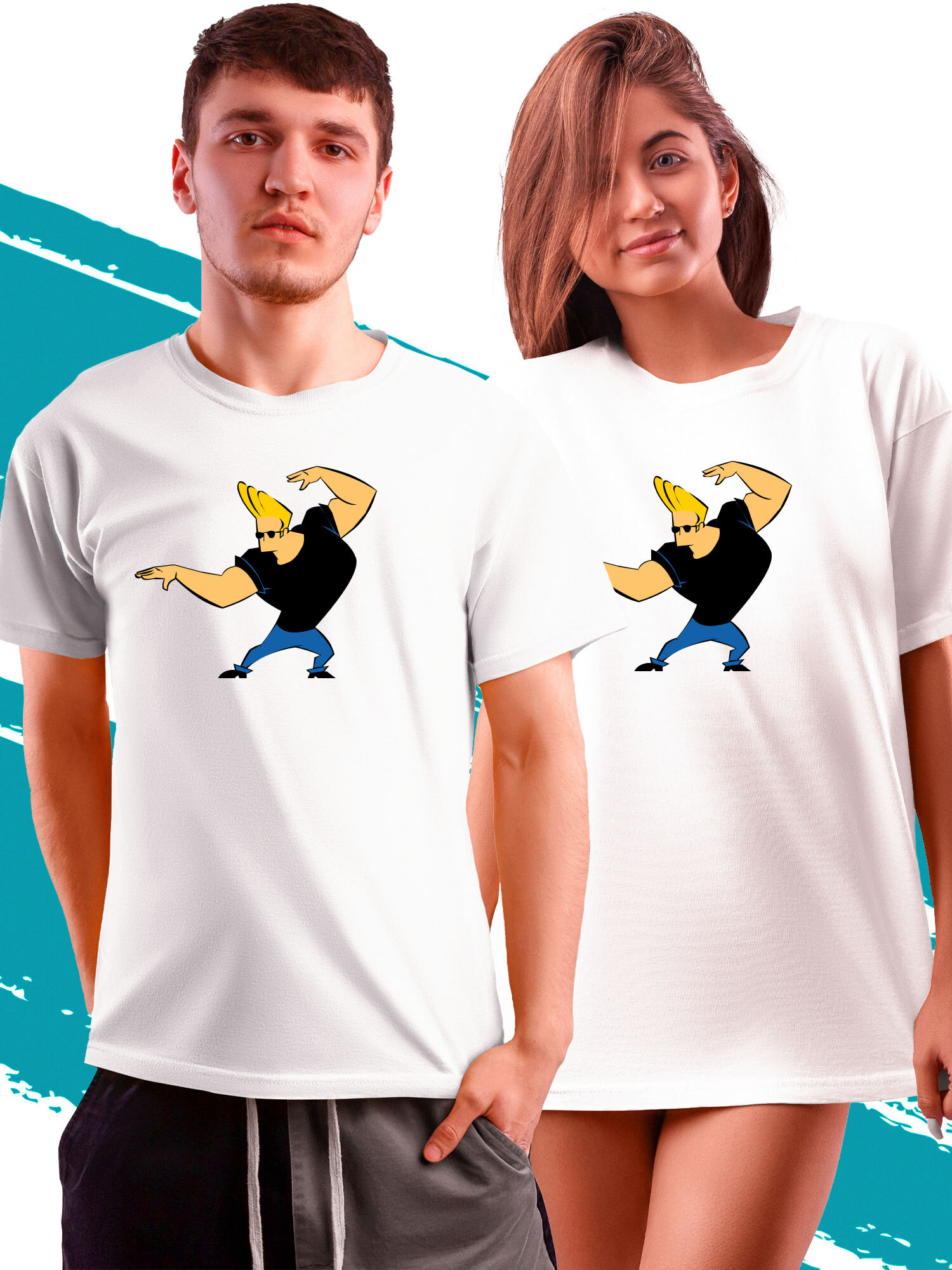 Футболка Johnny Bravo Джонни Браво