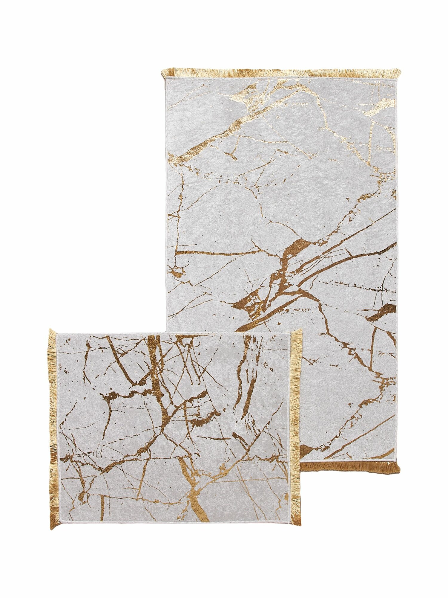 Набор ковриков для ванны и туалета противоскользящие 60х50 см/60х100 см