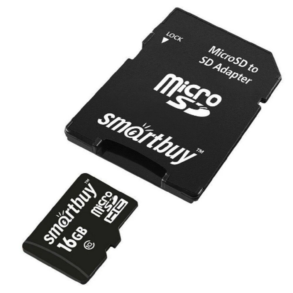 Карта памяти SmartBuy SB16GBSDCL10-01LE 16 ГБ