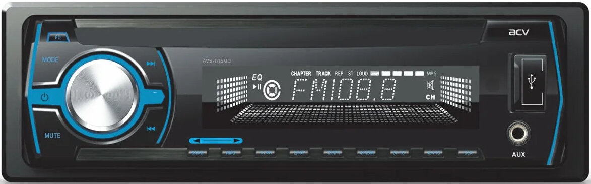 USB/SD-магнитола ACV AVS-1716MD