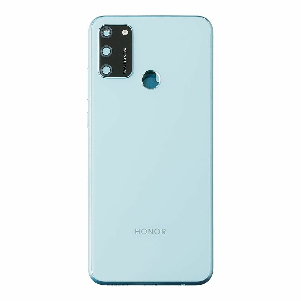 Задняя крышка для Huawei Honor 9A (MOA-LX9N) (голубой)