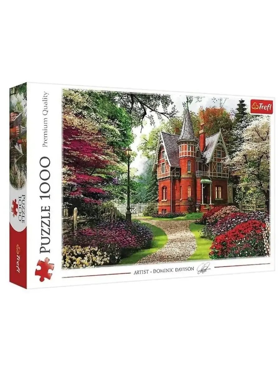 Пазл 1000 деталей Викторианский домик 10355