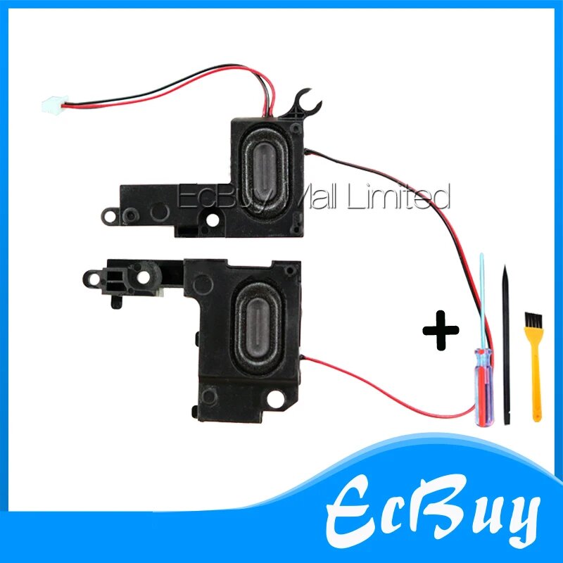 1 пара новых динамиков для ноутбука слева и справа с отверткой, встроенные динамики для HP OMEN Rro 15-AX 15-DP 15-BC TPN-Q173