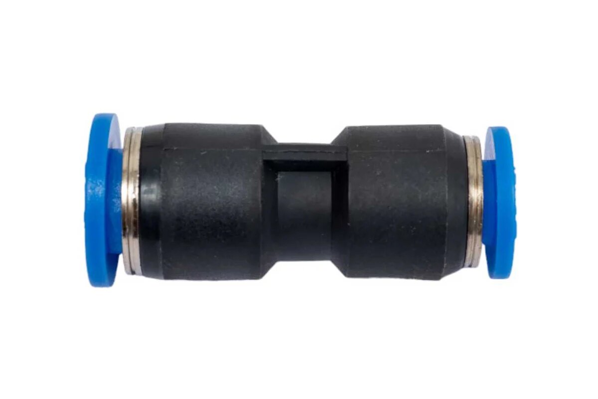 SHPI PG 0806 Фитинг цанговый прямой соединительный для трубок 8×6 мм, надёжный монтаж