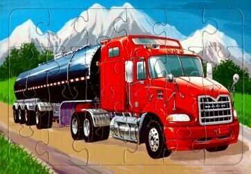 Пазл Аделаида "Грузовой автомобиль Мак", 24 элемента
