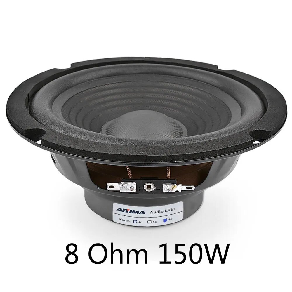 AIYIMA 6,5-дюймовый динамик 150 Вт 8 Ohm Speaker