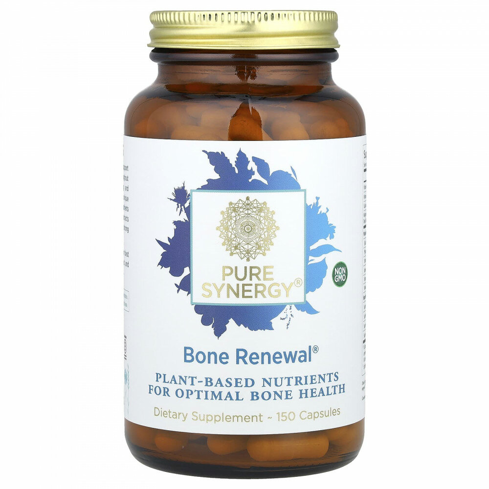 Pure Synergy, Bone Renewal, 150 капсул