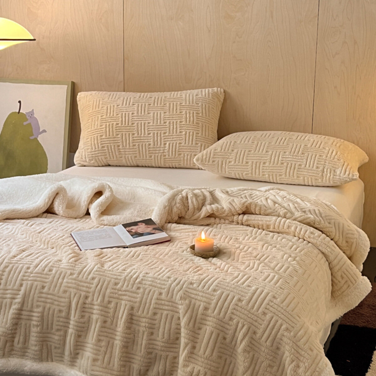 Одеяло "Blanket Sofa Blanket", двухслойное, зимнее, 180x200 см