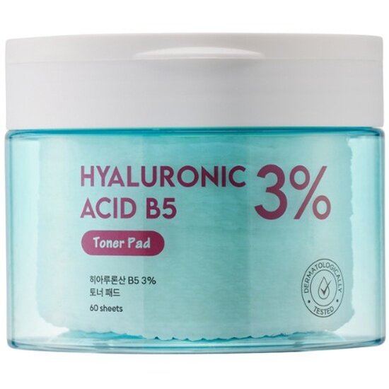 Увлажняющие пэды Shincos.lab с гиалуроновой кислотой и пантенолом, 60 шт