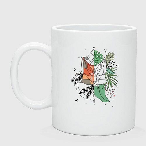 Geometry Fox Керамическая кружка