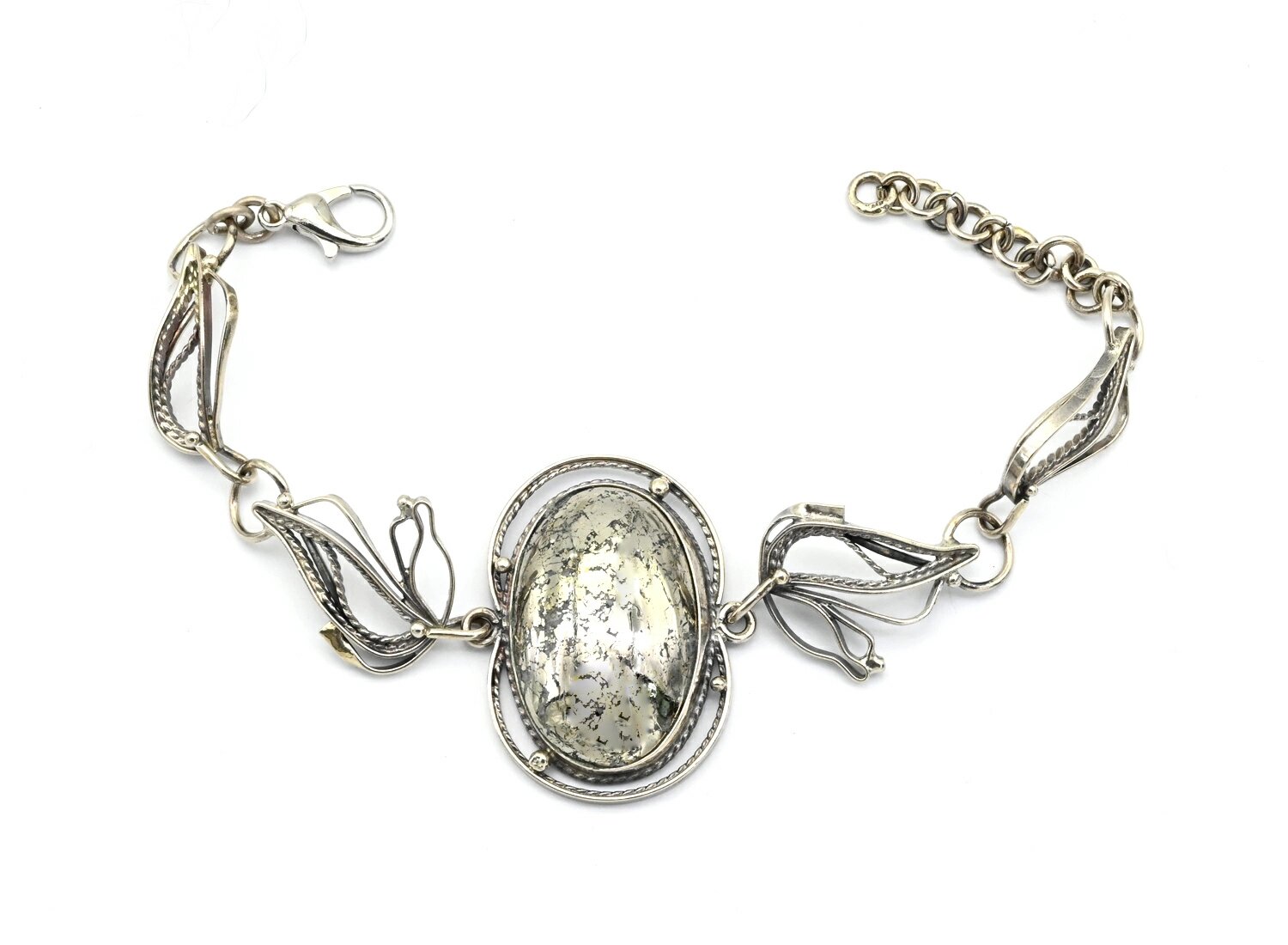 Браслет, пирит