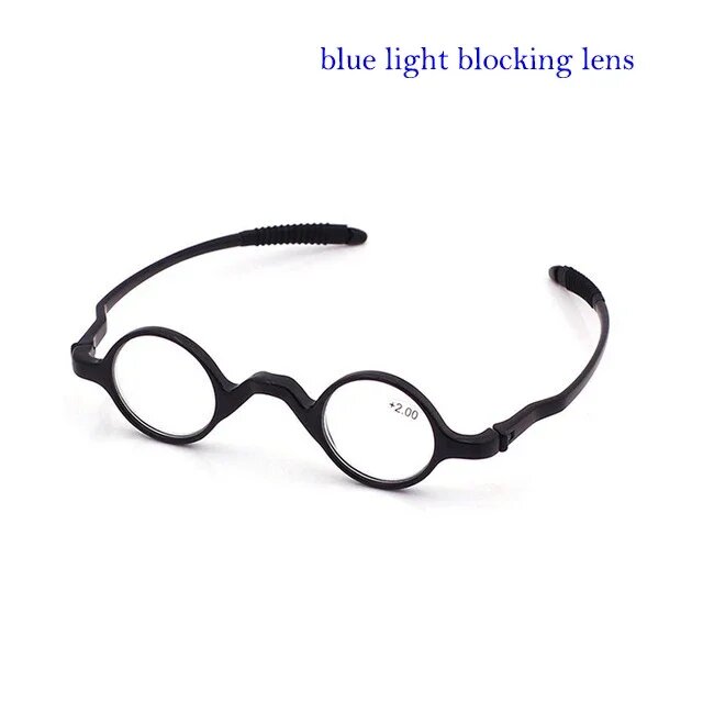 IENJOY Очки для чтения с защитой от синего света 1,0-4,0 black-blue light, Темно-синий, +150