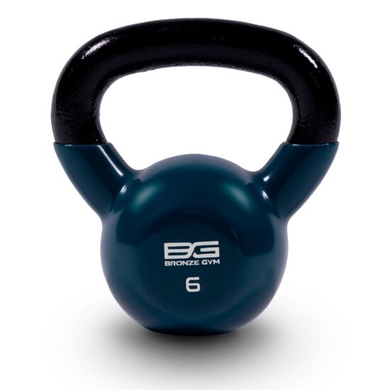 Гиря Bronze Gym в виниловой оболочке 6 кг