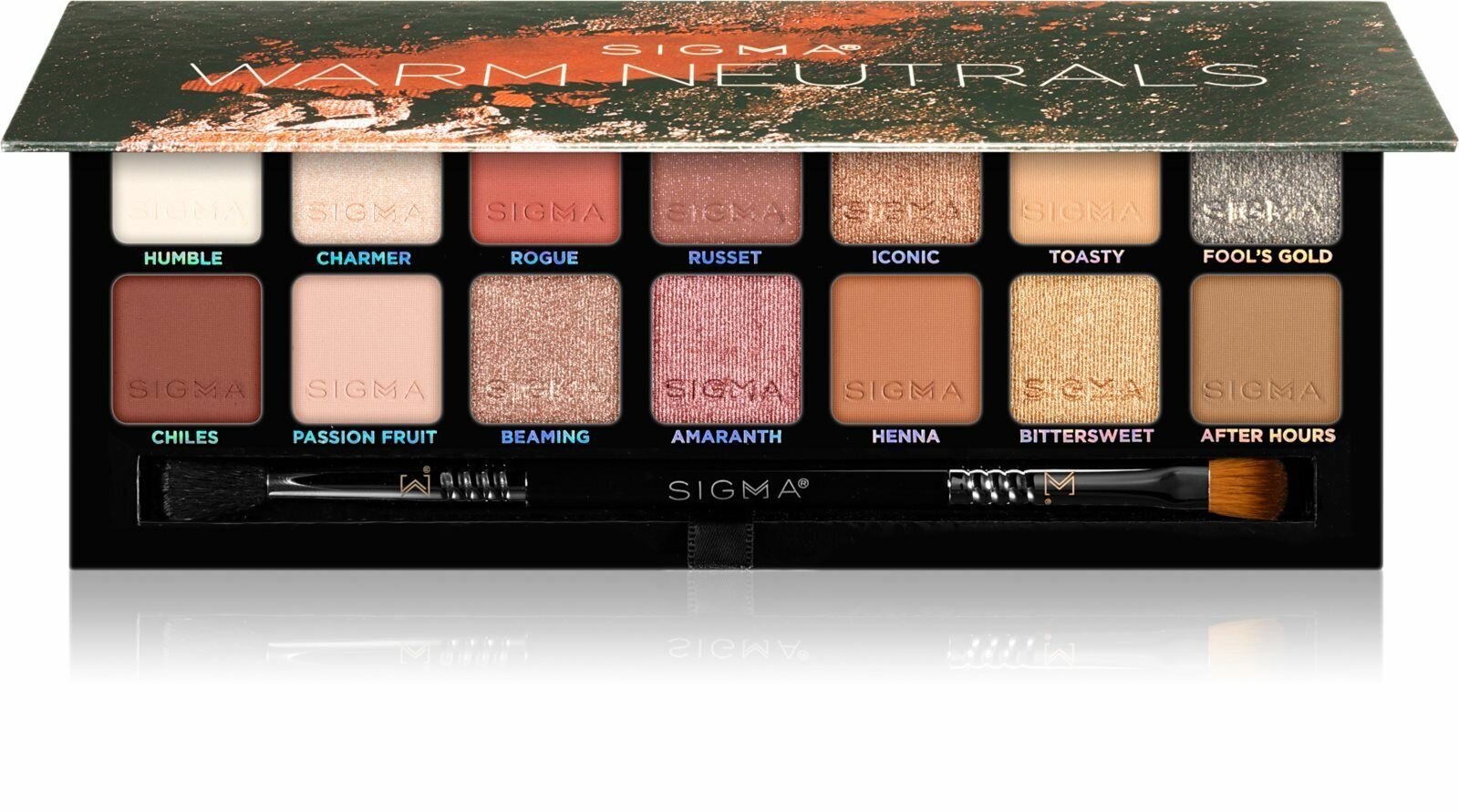 Sigma Beauty палитра теней для век Warm Neutrals Eyeshadow Palette 25.5 g