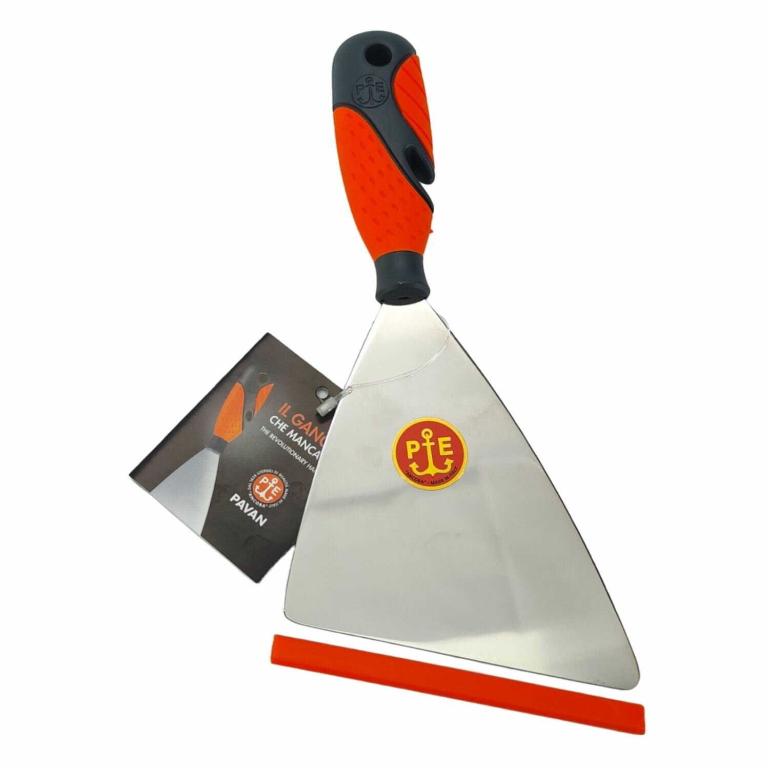Шпатель венецианский скошенный из нержавеющей стали Pavan 501/ISO-120 (120мм)