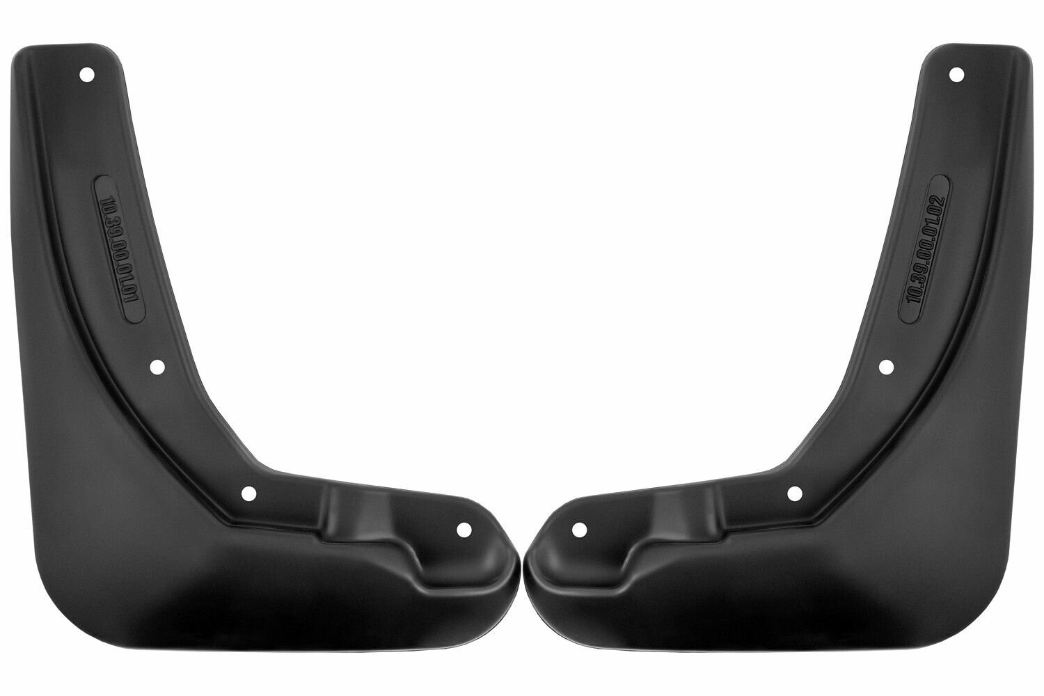 Брызговики передние для CITROEN C5 AirCross I Рестайлинг 2022 - 2 шт.(optimum) в пакете FROSCH. NLF. A68148. F3