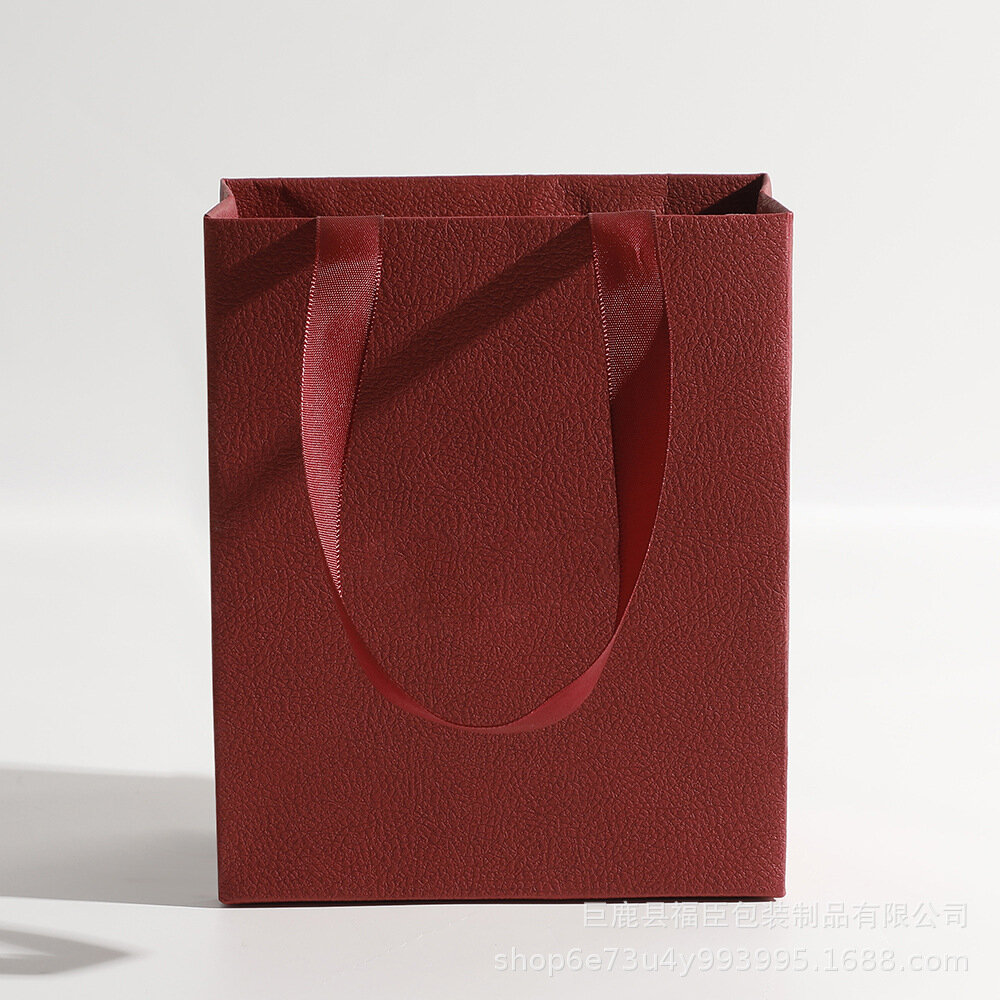 Подарочная сумка Fuchenya "Vermilion", для косметической помады, бумага/картон