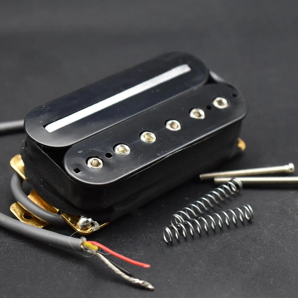 IFUNPLAY Хамбакер для электрогитары черный BK Bridge Pickup