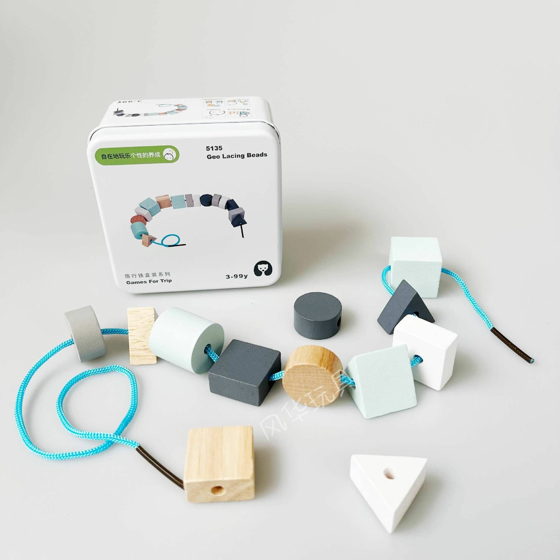 Развивающая игра из серии "Trip Game" : Шнуровка "ГЕО"