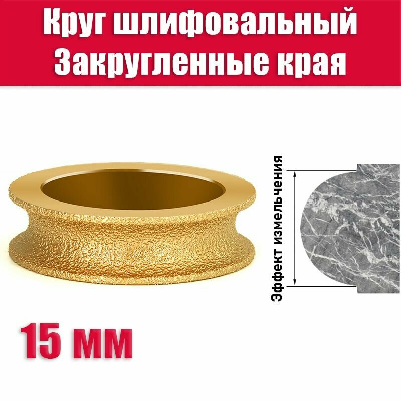 Круг шлифовальный 75.02 x 15 x 20 шлифовальный круг абразивный круг