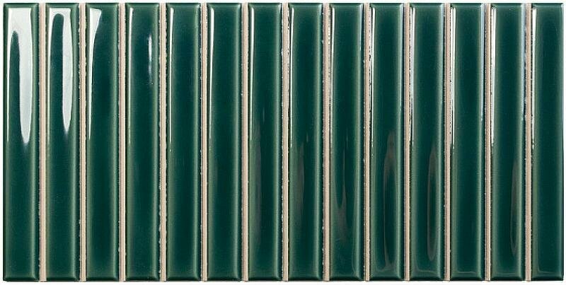 Керамическая плитка WOW Sweet Bars Royal Green 128702 настенная 12,5x25 см