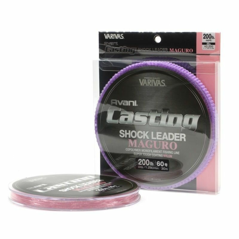 Леска Varivas Casting Shock Leader Maguro 1,47мм 220lb