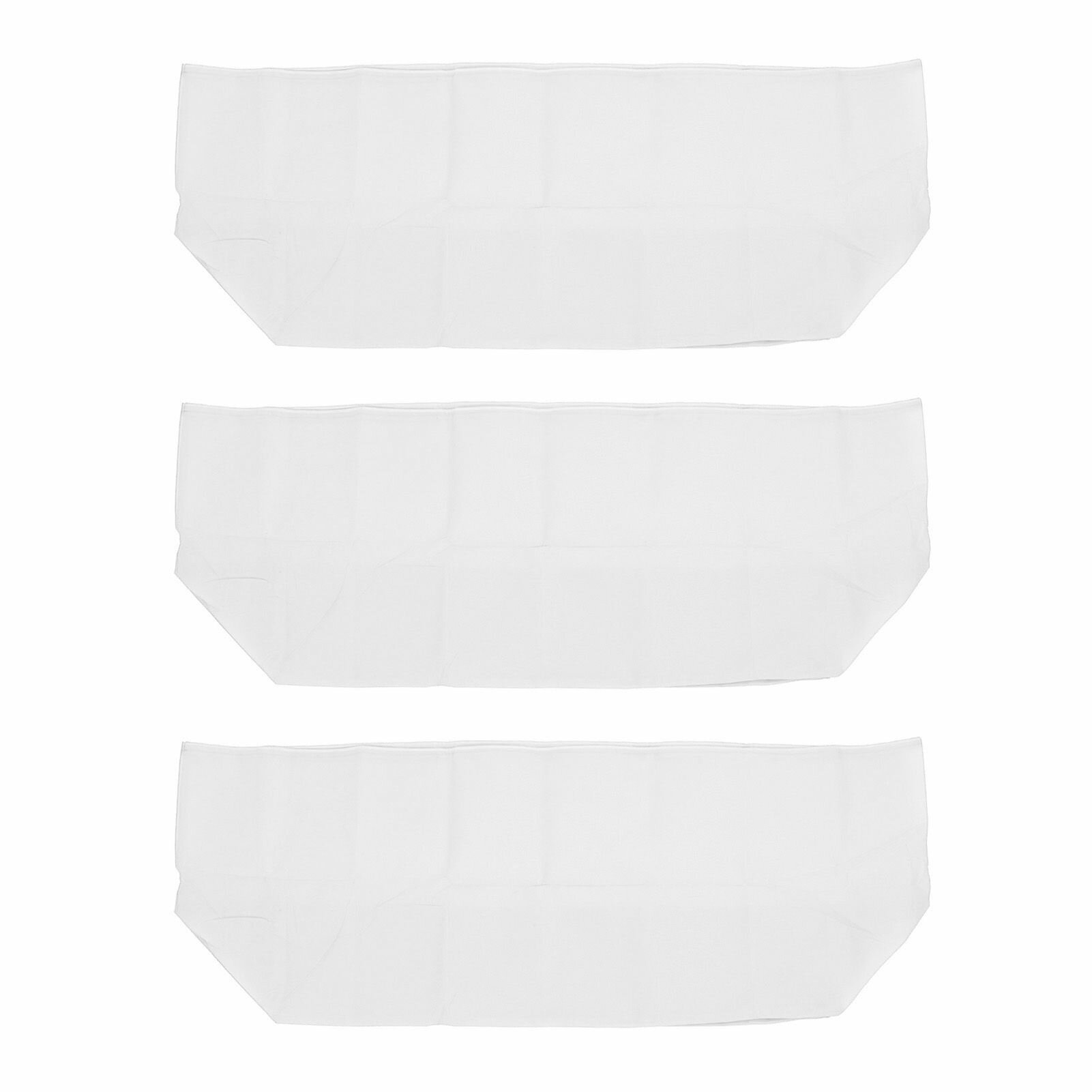 3 упаковки прямоугольных чехлов для растений (белые)